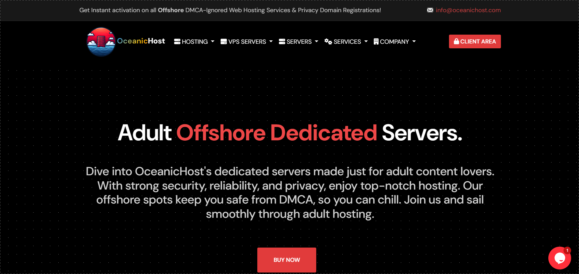 Offshore Adult Dedicated Servers - OceanicHost